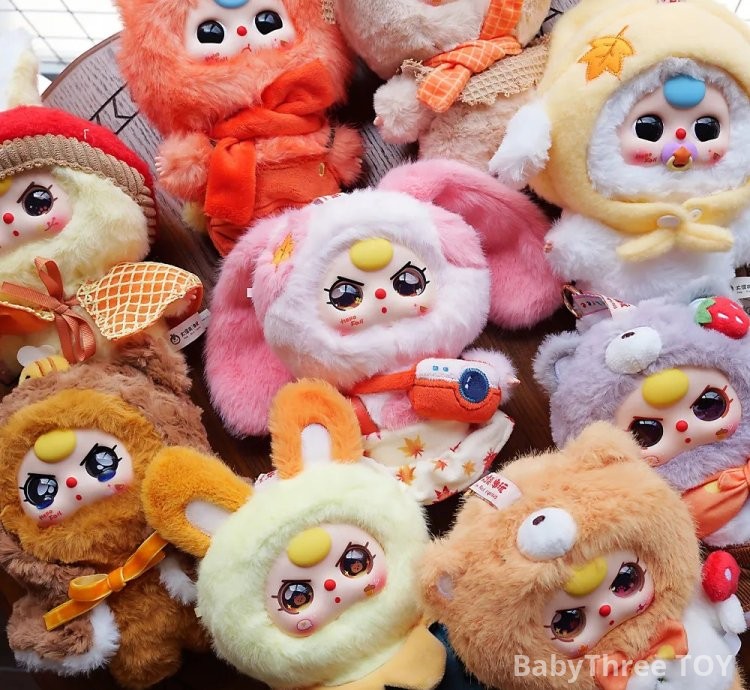 Baby Three Autumn Fairy Tale Plush - Baby Three Toy