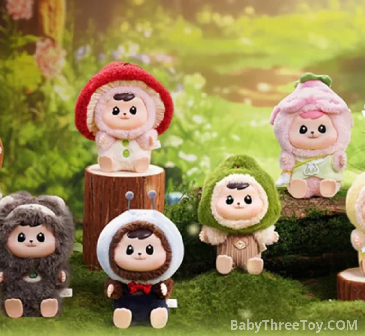 Bao-ao Forest Friends Gathering Plush toy doll Blindbox - Baby Three Toy